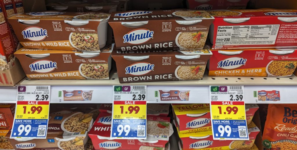 Get Minute Rice For Just 99¢ At Kroger - iHeartKroger