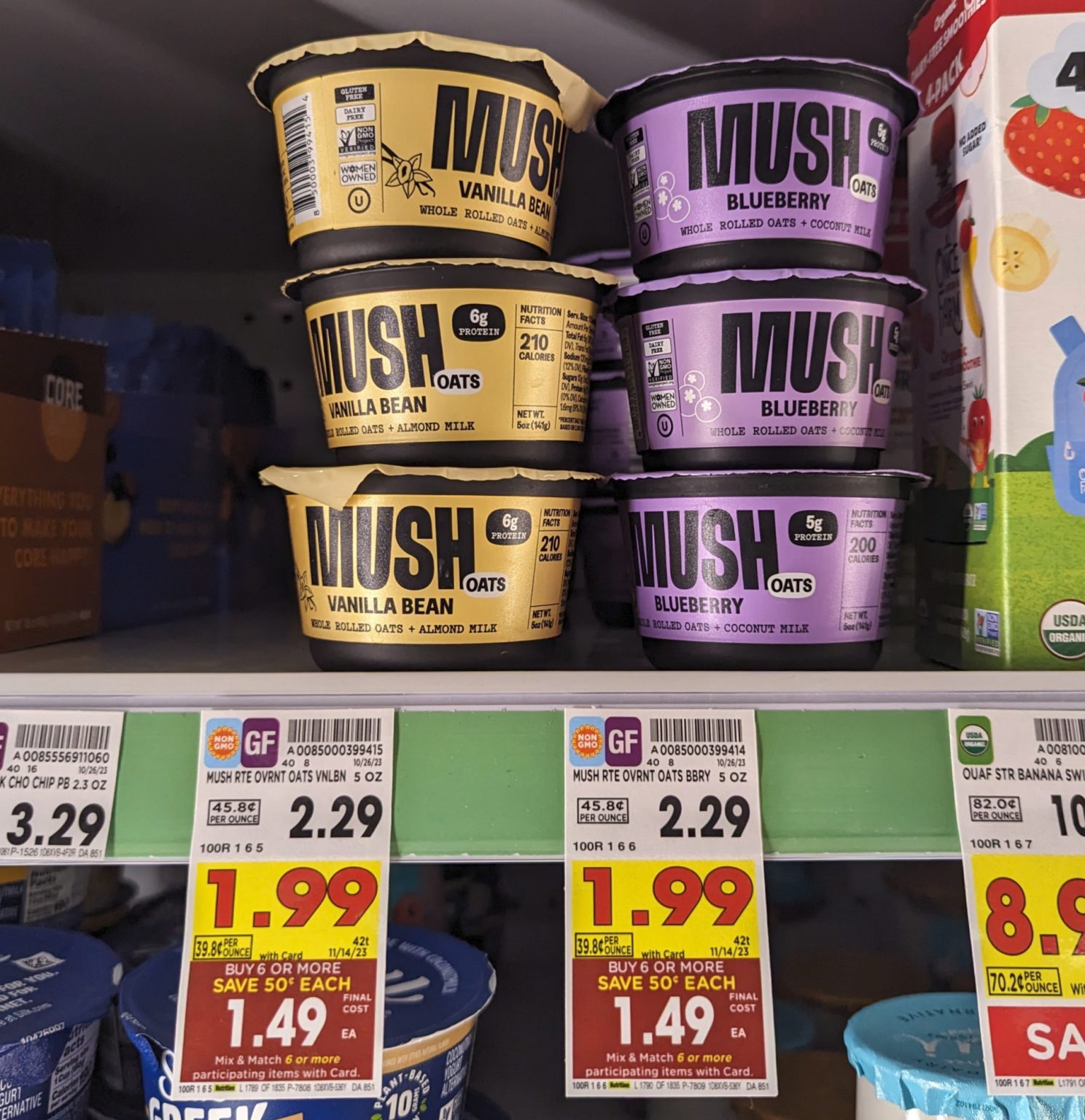 Mush Overnight Oats As Low As FREE At Kroger - iHeartKroger