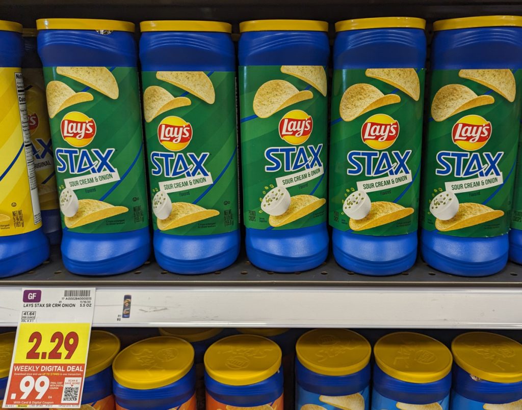 Frito Lay Stax Are Just 99¢ At Kroger - iHeartKroger