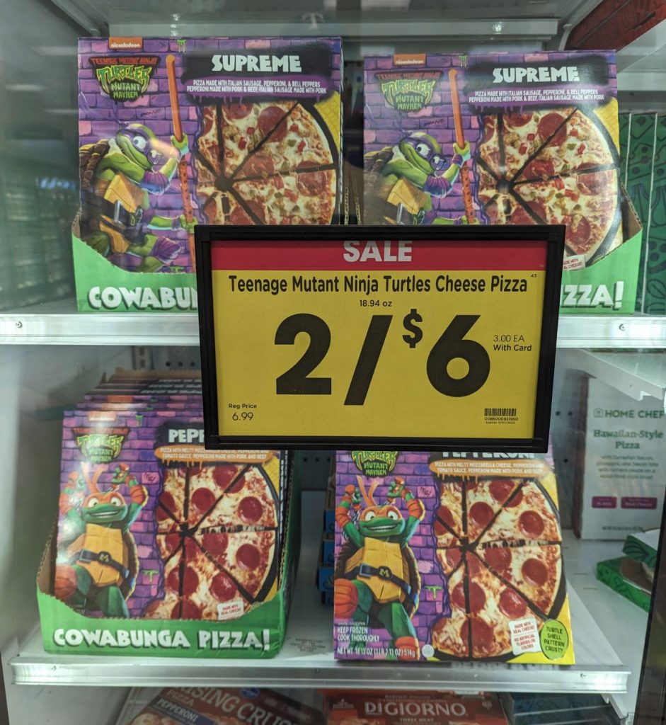 Teenage Mutant Ninja Turtles Pizzas Just $1.50 At Kroger - iHeartKroger