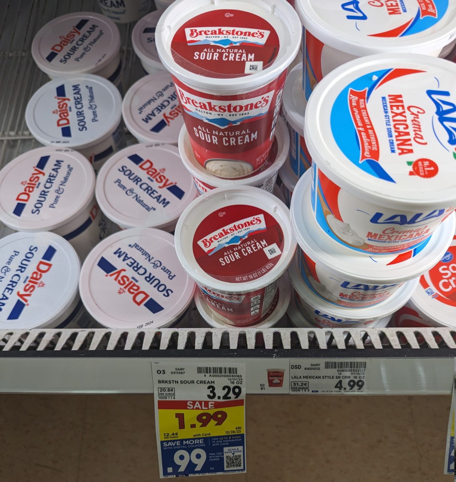 Get Breakstone’s Sour Cream As Low As 89¢ At Kroger - iHeartKroger