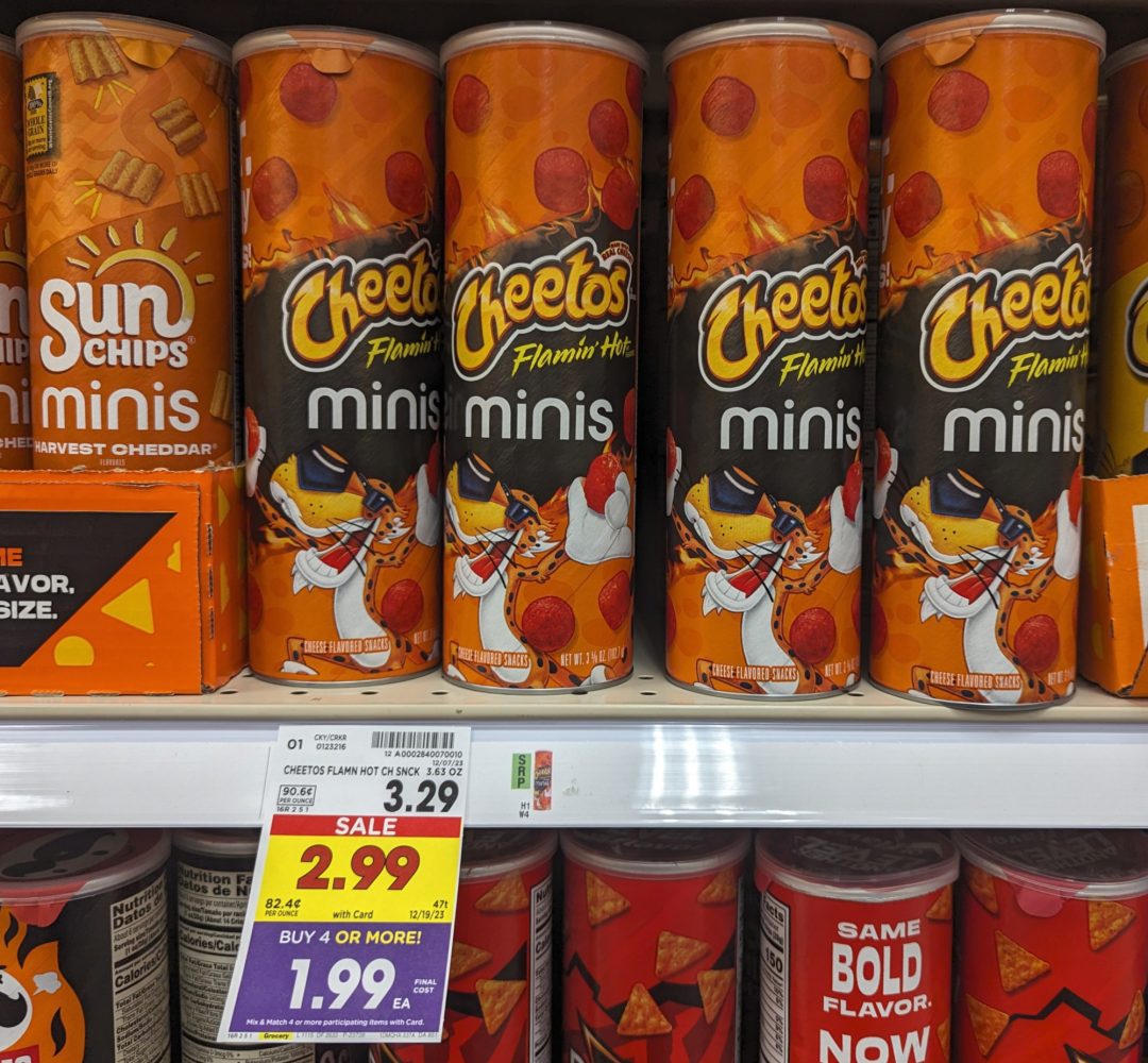 Frito-Lay Minis Are As Low As $1.49 Per Canister At Kroger - iHeartKroger