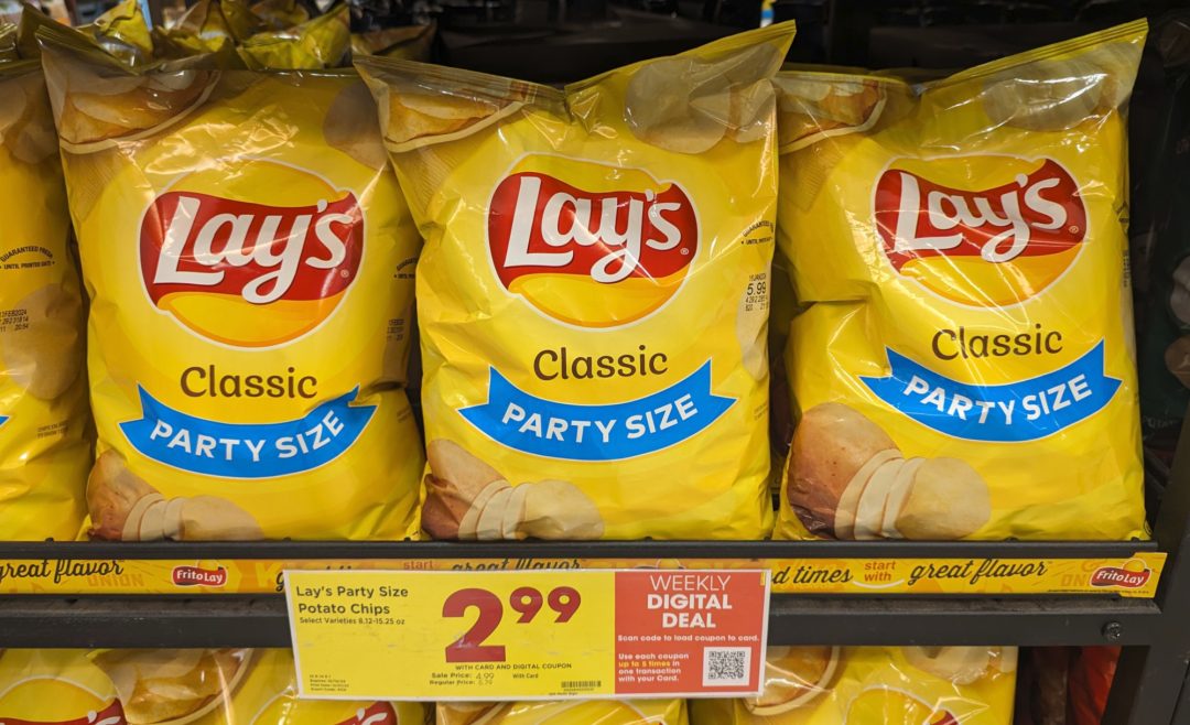 Lay’s Party Size Chips Just $2.99 At Kroger - iHeartKroger
