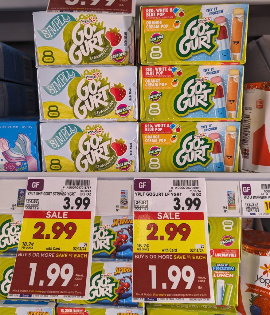 Get The 8-Packs Of Yoplait Go-Gurt For As Low As $1.49 Kroger ...