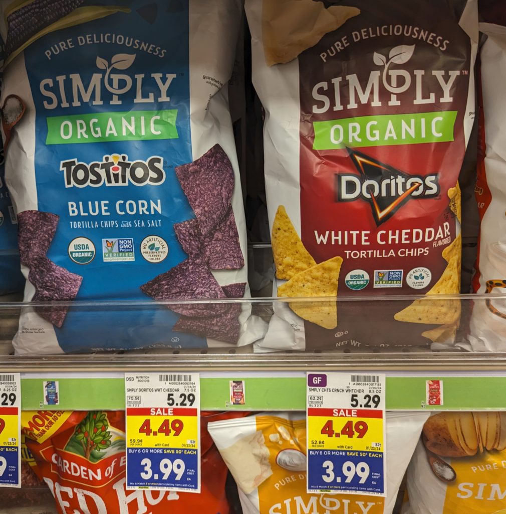 Frito-Lay Simply Snacks As Low As $3.49 Per Bag At Kroger (Regular ...