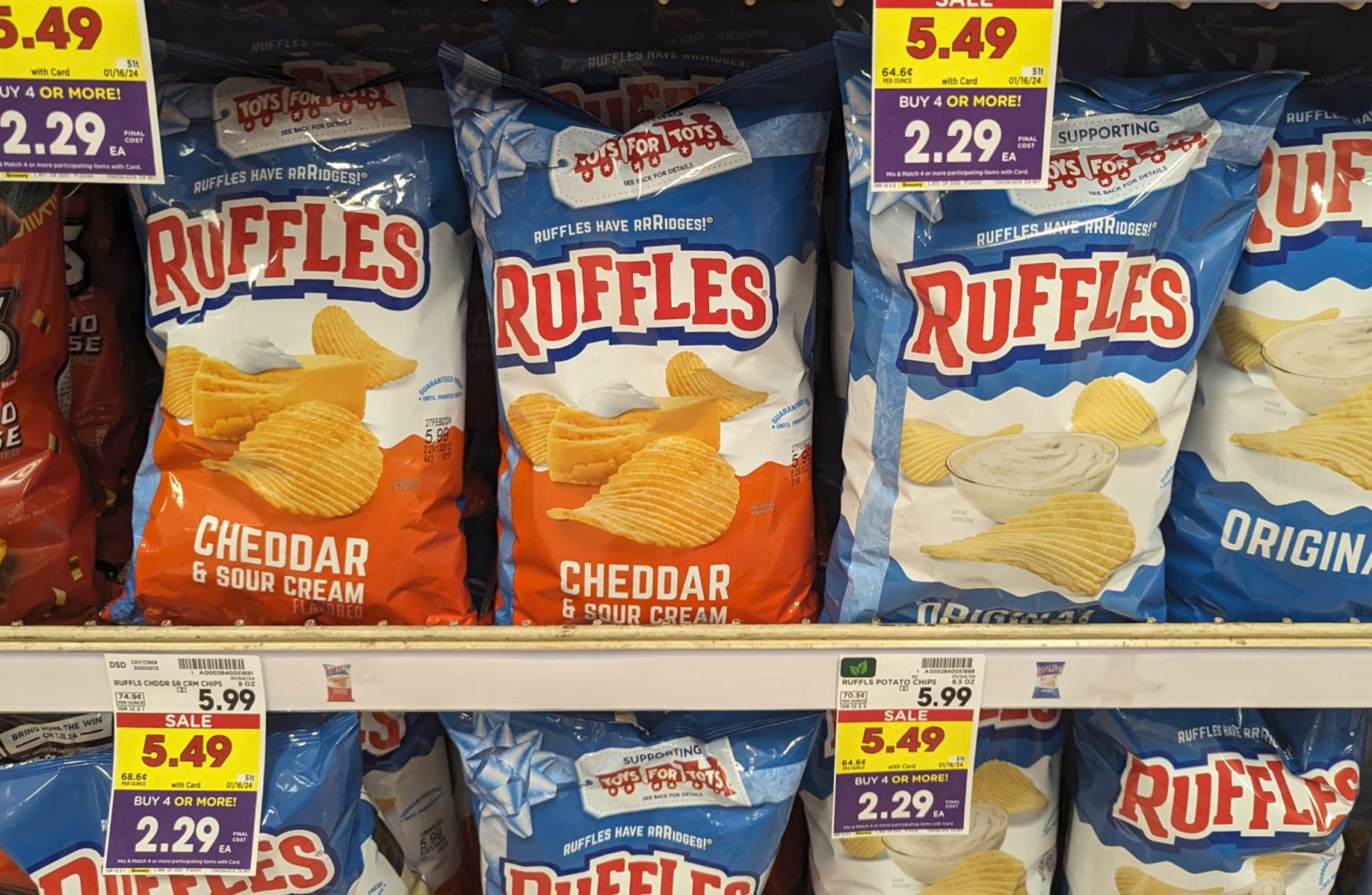 Ruffles Potato Chips Only $2.29 At Kroger (Regular Price $5.99 ...
