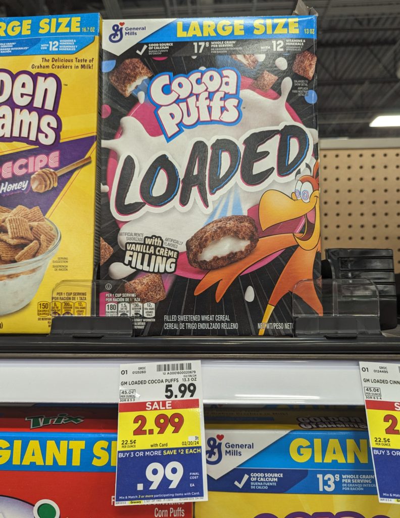 General Mills Loaded Cereal Large Boxes As Low As FREE At Kroger - iHeartKroger