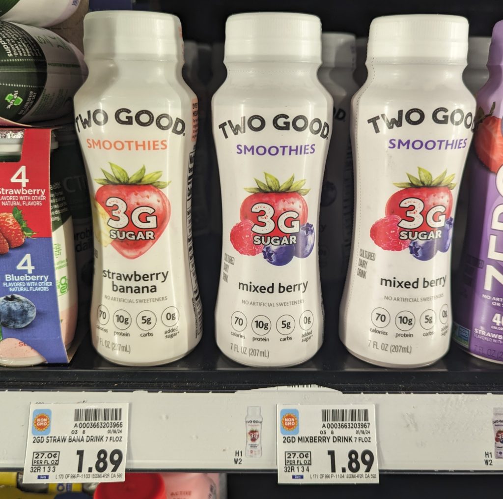 Two Good Smoothies Are As Low As 89¢ At Kroger - iHeartKroger