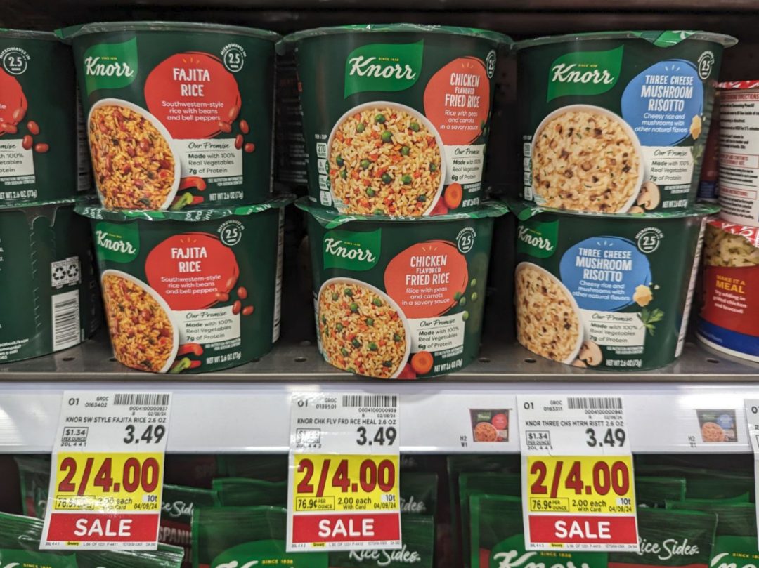 Knorr Cups Just $1 At Kroger - iHeartKroger