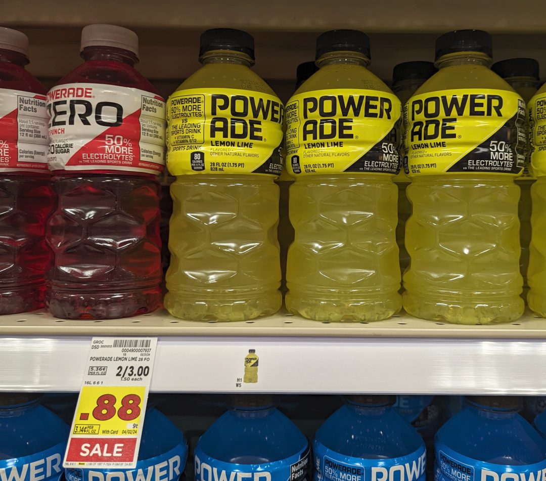 Powerade Sports Drinks Just 68¢ At Kroger - iHeartKroger