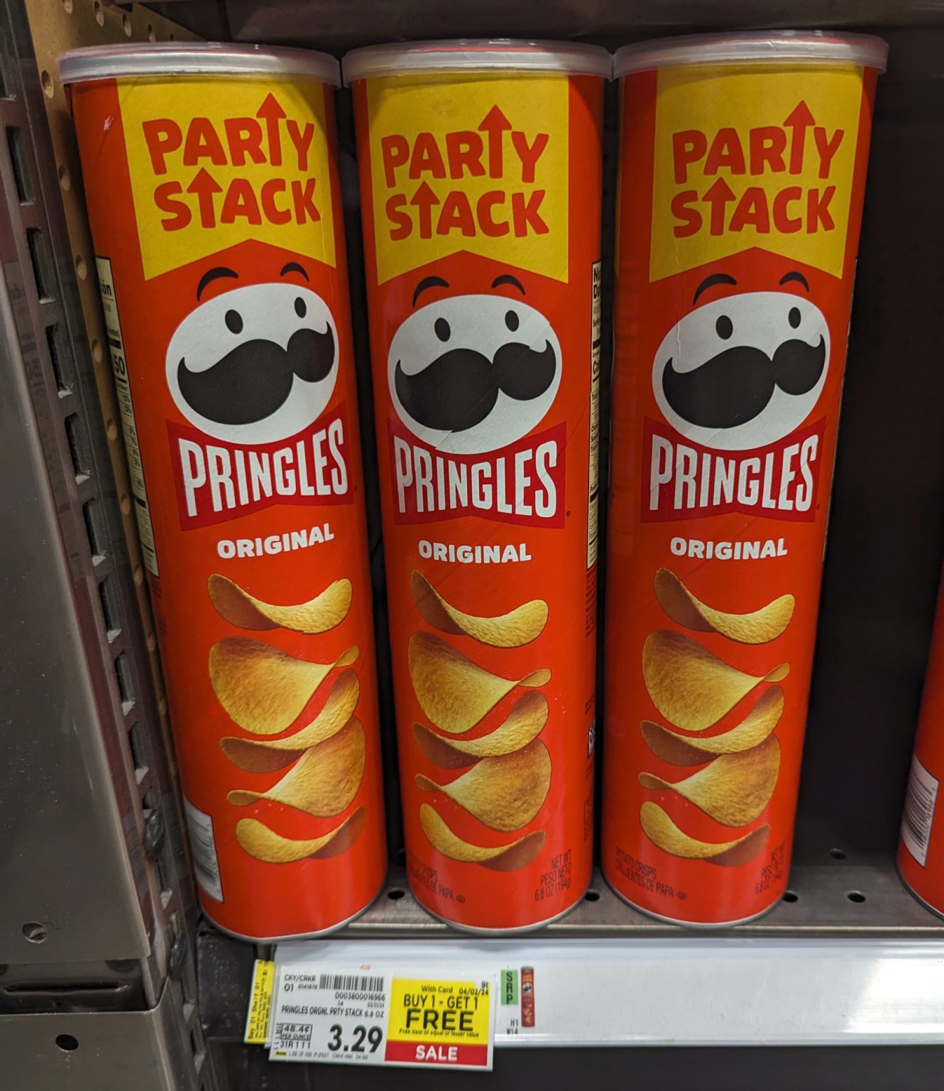 Pringles Party Stack As Low As $1.45 At Kroger - iHeartKroger