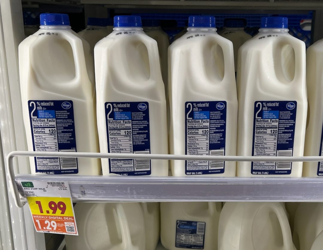 Half Gallons Of Kroger Milk Are Just $1.29 Each - iHeartKroger