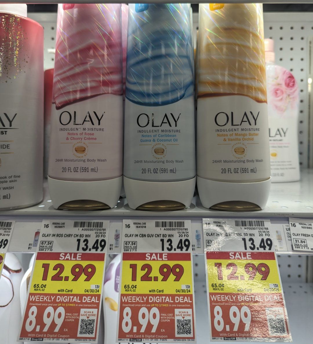 Get Olay Indulgent Body Wash For Just $8.99 At Kroger (Regular Price ...