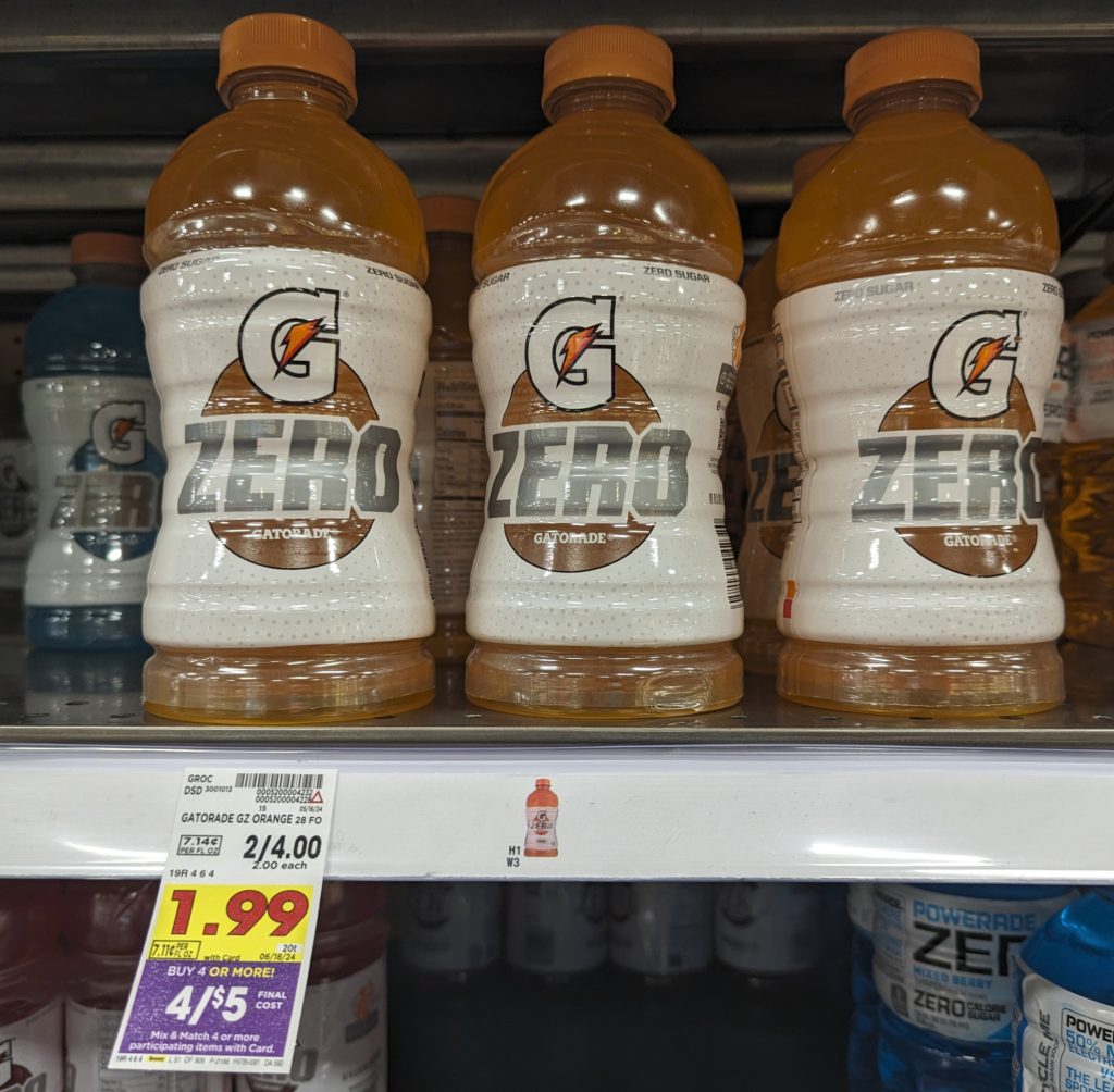 Gatorade As Low As 75¢ Per Bottle At Kroger - iHeartKroger