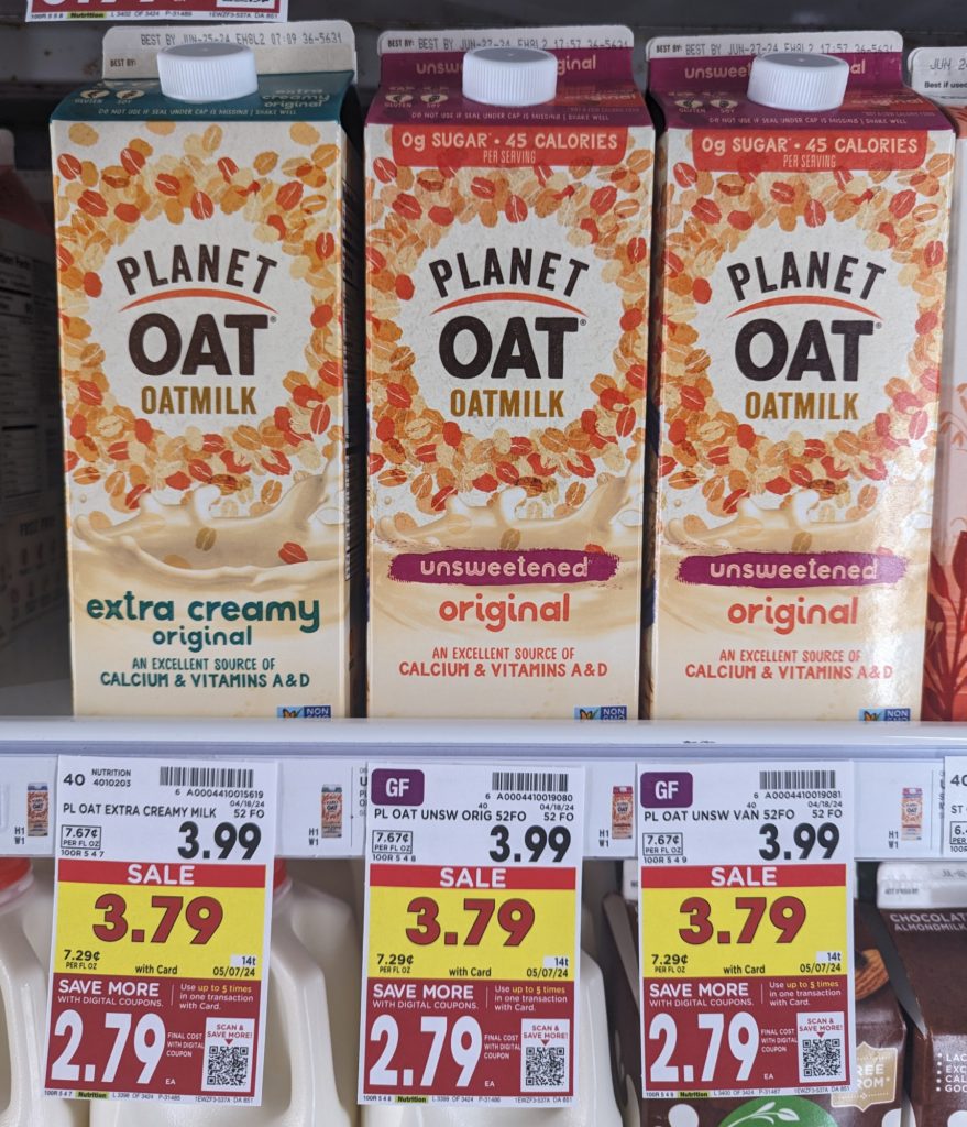 Planet Oat Oatmilk Just $2.79 At Kroger - iHeartKroger