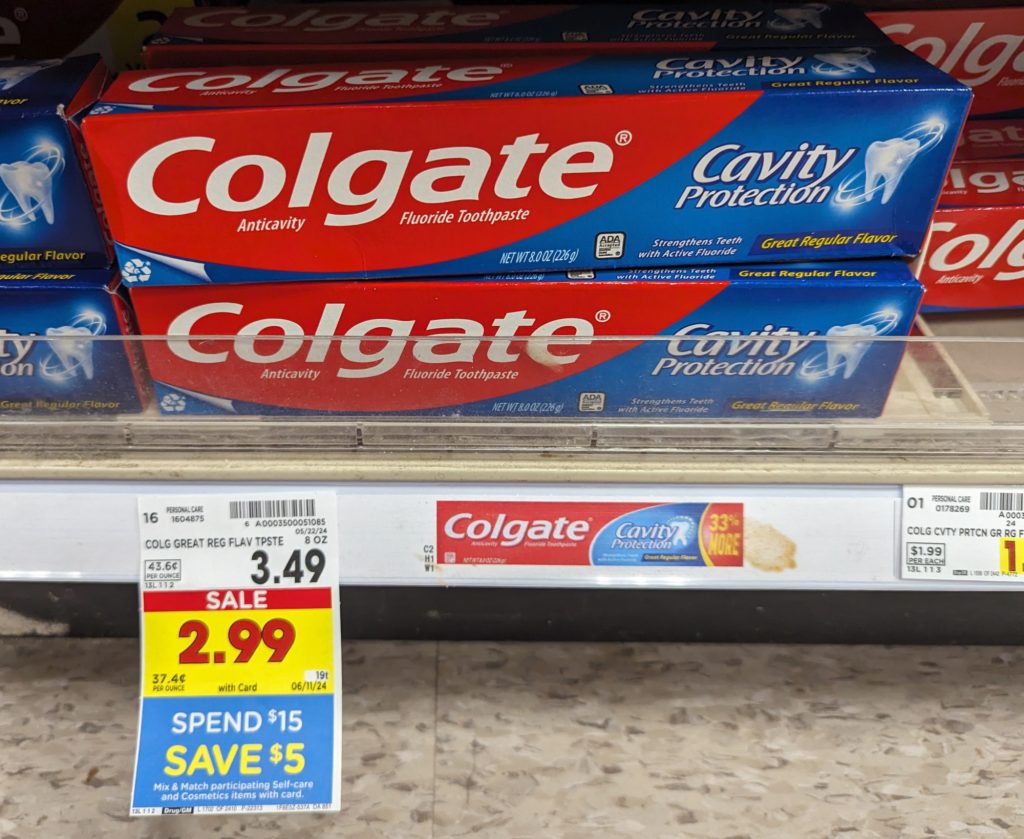 Colgate Toothpaste Just $1.49 At Kroger - iHeartKroger