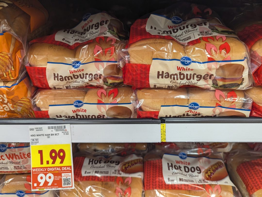 Kroger Hamburger or Hot Dog Buns Just 99¢ At Kroger - iHeartKroger