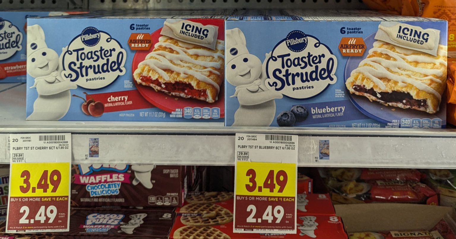 Pillsbury Toaster Strudel Pastries As Low As $1.99 Per Box At Kroger ...