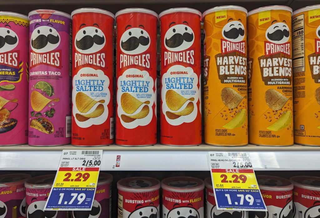 Pringles As Low As $1.42 Per Canister At Kroger - iHeartKroger