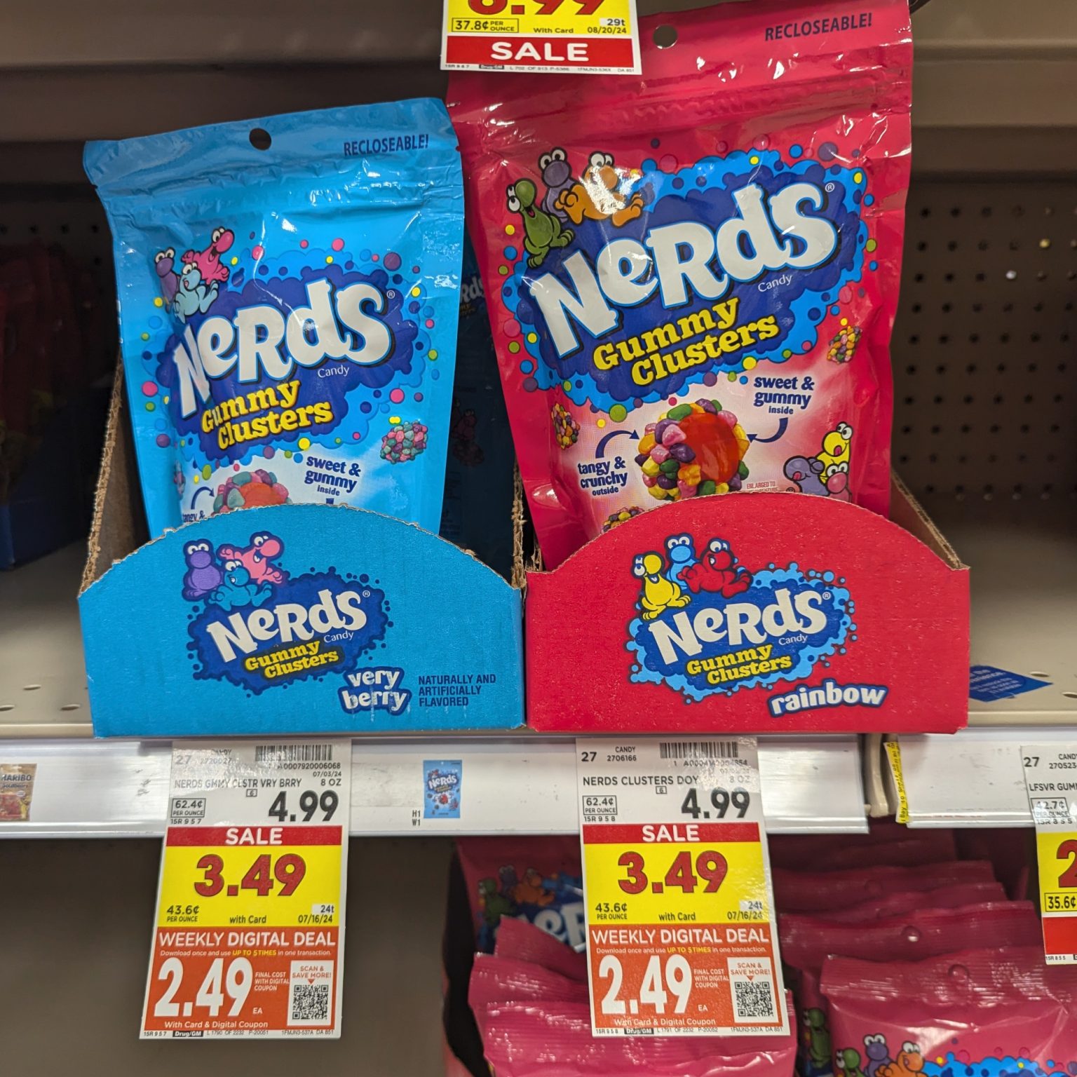 Nerds Gummy Cluster Bags As Low As $2.49 At Kroger (Regular Price $4.99 ...
