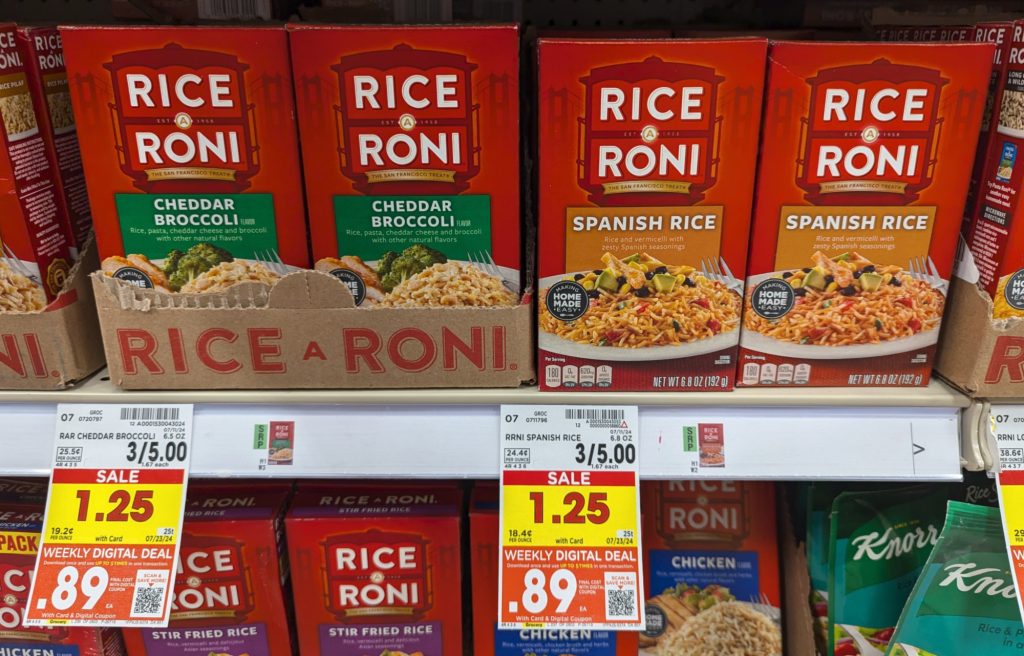 Grab Boxes Of Rice-A-Roni For Just 89¢ At Kroger - iHeartKroger
