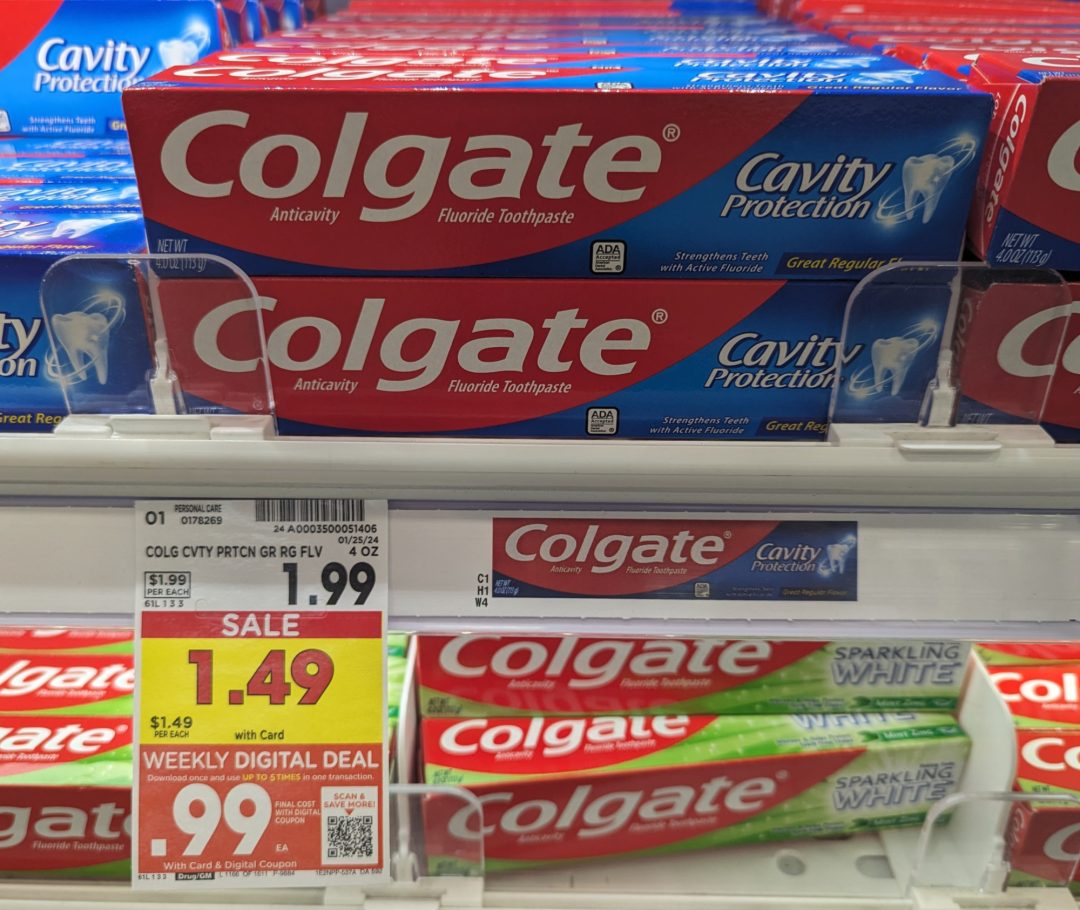 Colgate Toothpaste Just 99¢ At Kroger - iHeartKroger