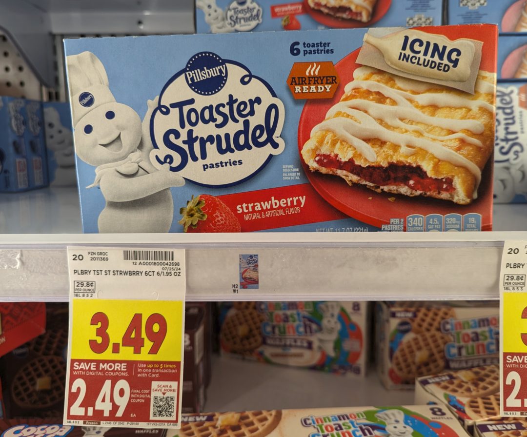 Pillsbury Toaster Strudel Pastries As Low As $1.99 Per Box At Kroger ...