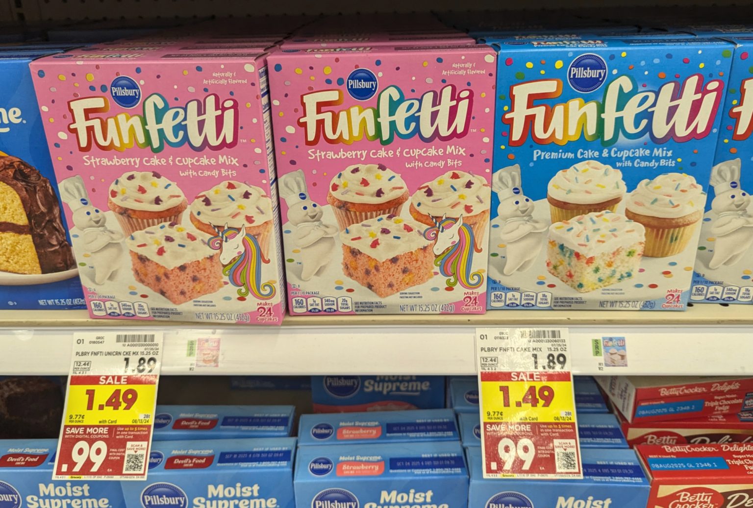 Pillsbury Funfetti Cake Mix As Low As 99¢ At Kroger - iHeartKroger