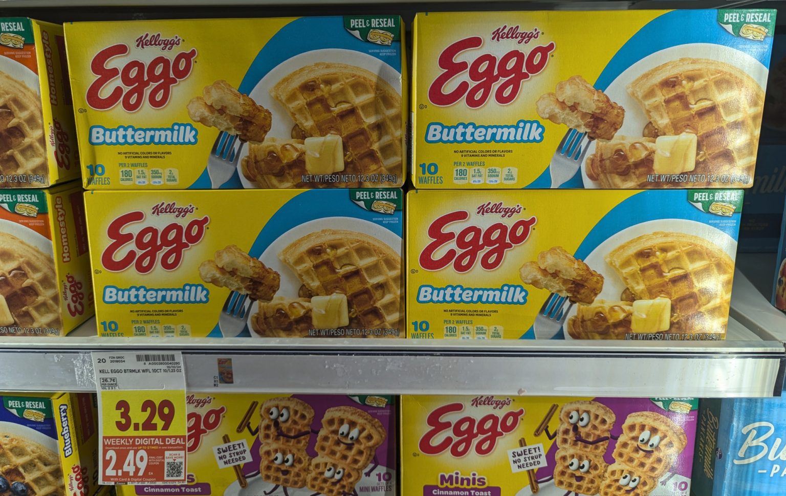 Get The Boxes Of Kellogg’s Eggo Waffles For Just $2.49 At Kroger ...