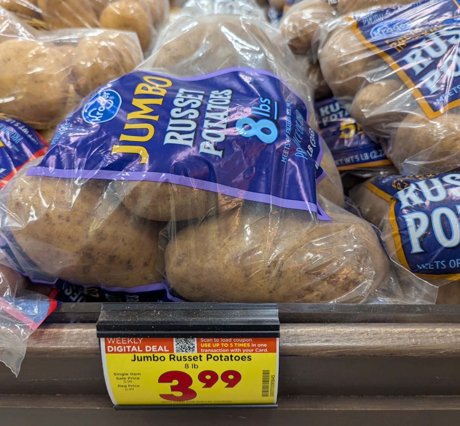 Grab 8-Pounds Of Kroger Russet Potatoes For Just $3.99 - iHeartKroger
