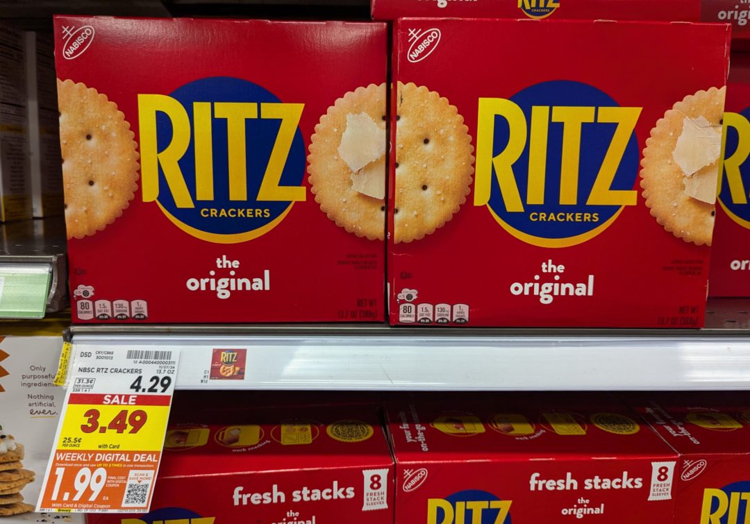 Ritz Crackers Just $1.99 At Kroger - iHeartKroger
