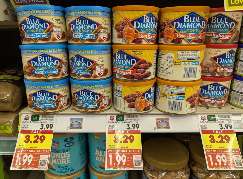 Blue Diamond Almonds Just $1.99 At Kroger - iHeartKroger