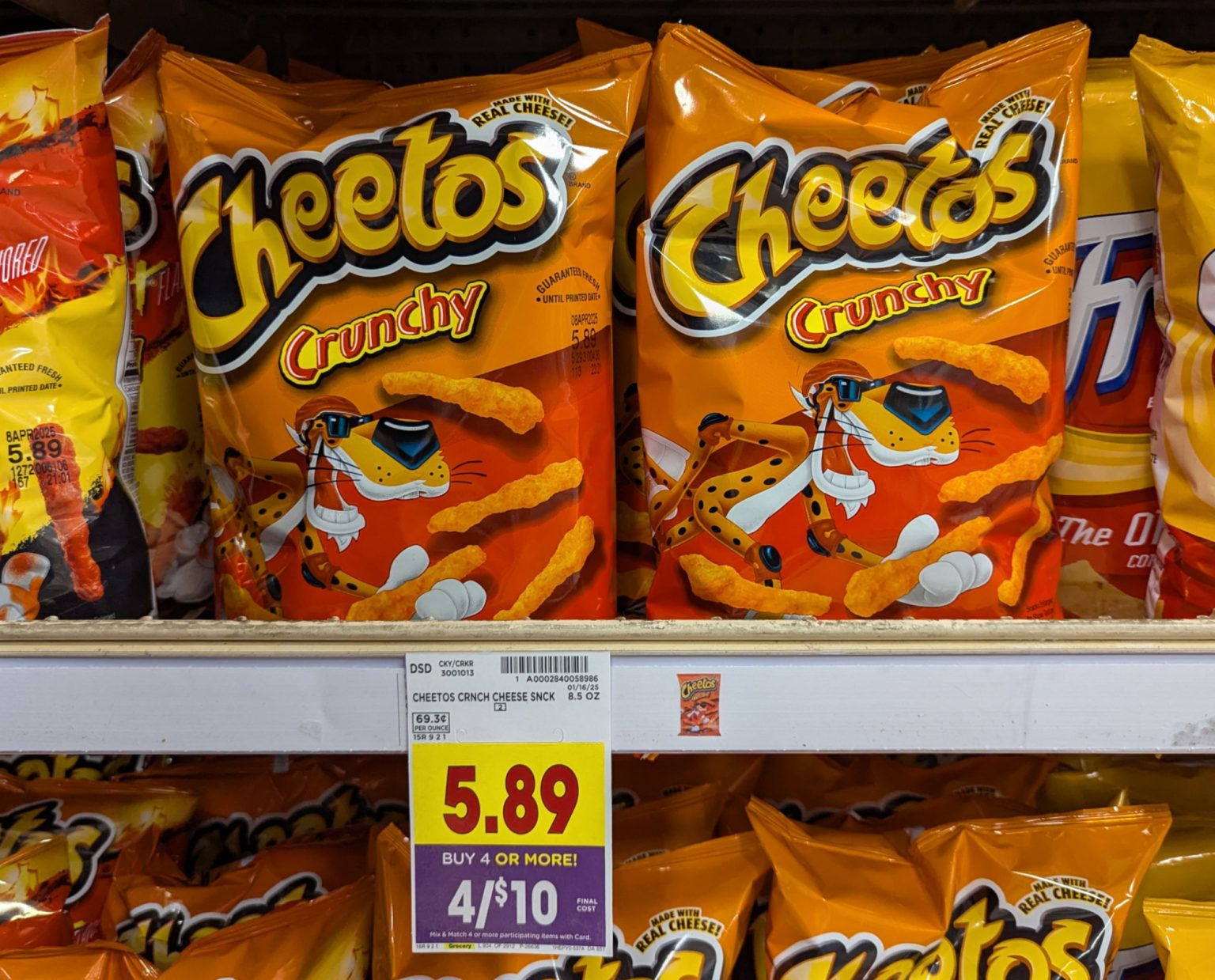 Grab Bags Of Cheetos As Low As $2 Each At Kroger (Regular Price $5.89 ...