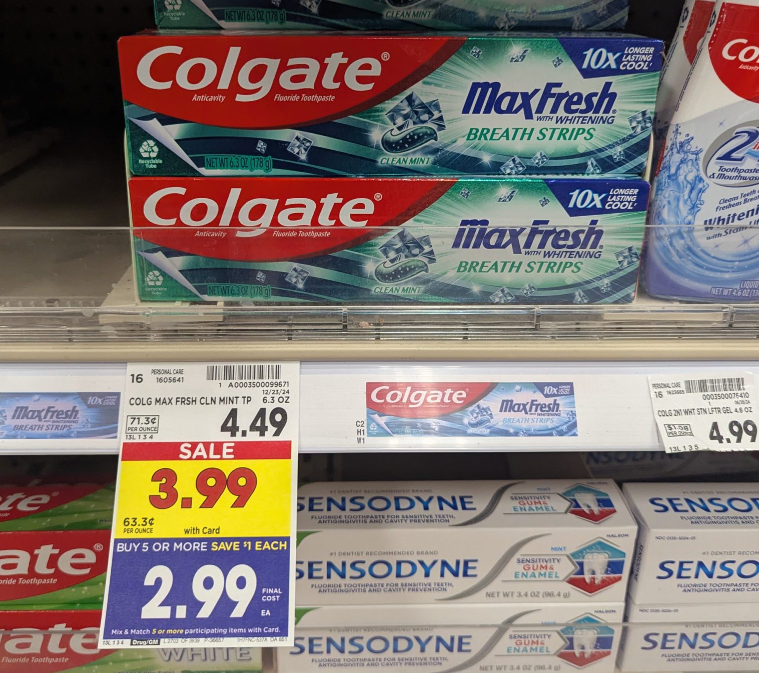 Colgate MaxFresh Toothpaste As Low As 99¢ At Kroger - iHeartKroger