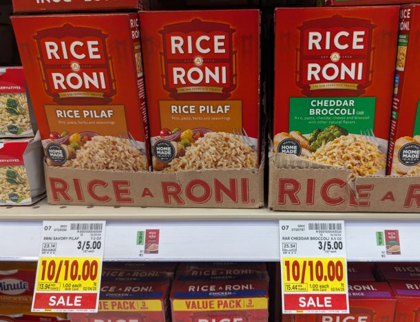 Grab Boxes Of Rice-A-Roni Or Pasta Roni For Just 50¢ At Kroger ...