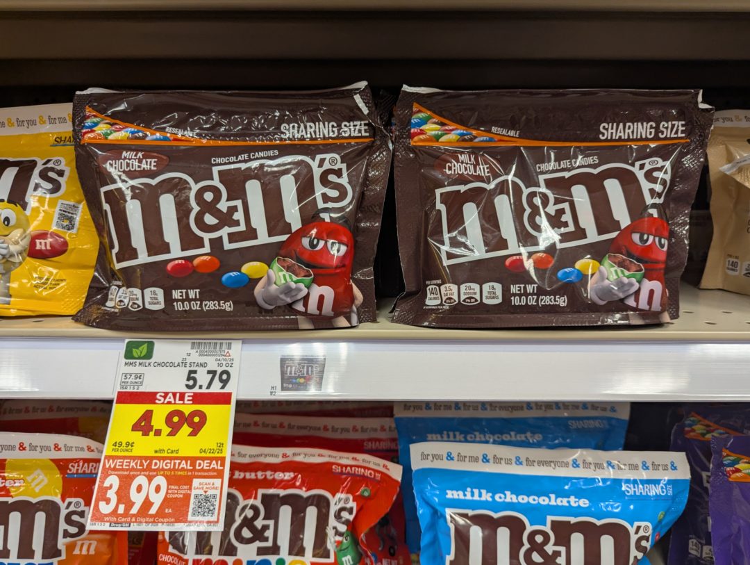 M&M’s Sharing Size Candy Just $3.99 At Kroger - iHeartKroger