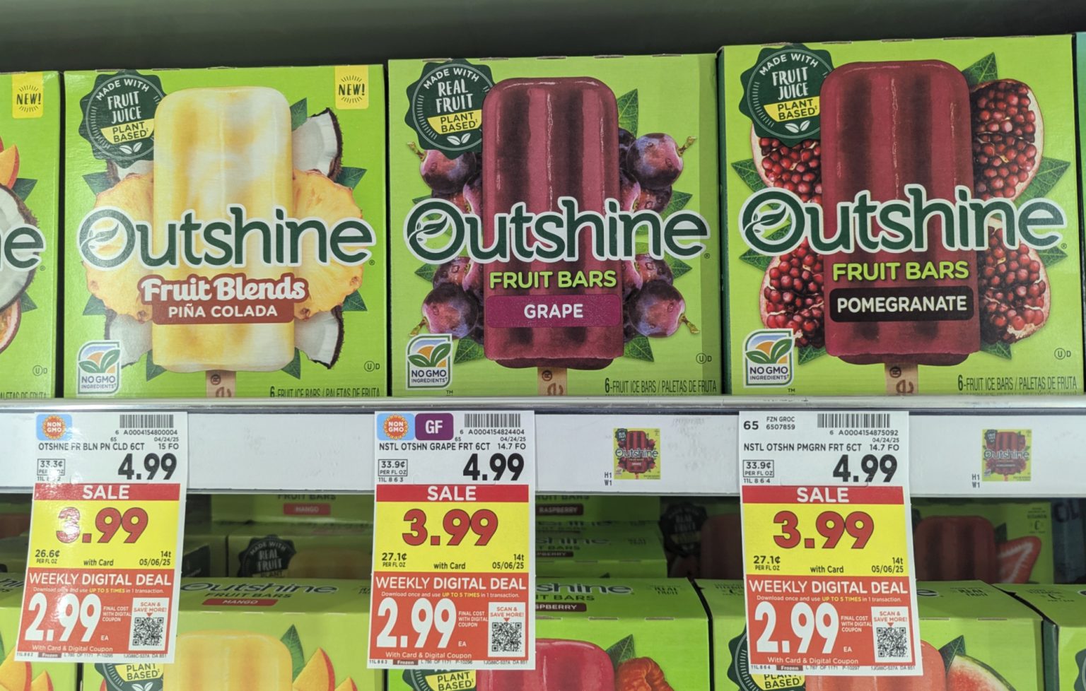 Outshine Bars As Low As $2.99 Per Box At Kroger - iHeartKroger