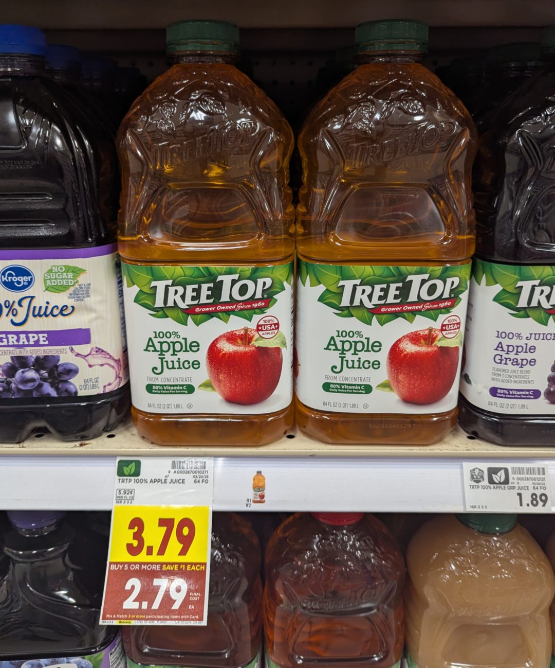 Get Tree Top 100% Apple Juice As Low As $2.04 At Kroger - iHeartKroger