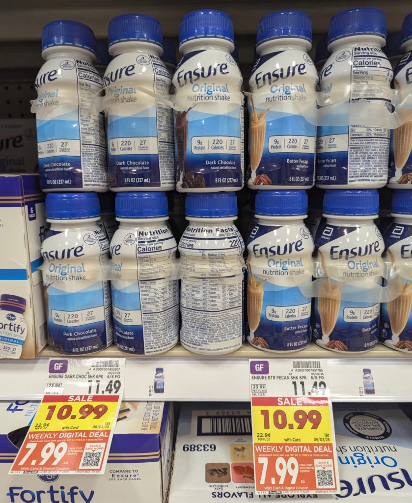 Get The Multipacks Of Ensure For As Low As $7.99 At Kroger (Regular ...