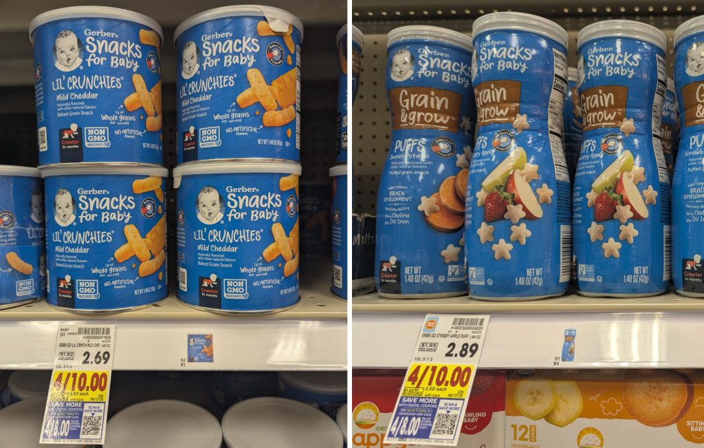 Get Gerber Snacks For Just $2 At Kroger - iHeartKroger