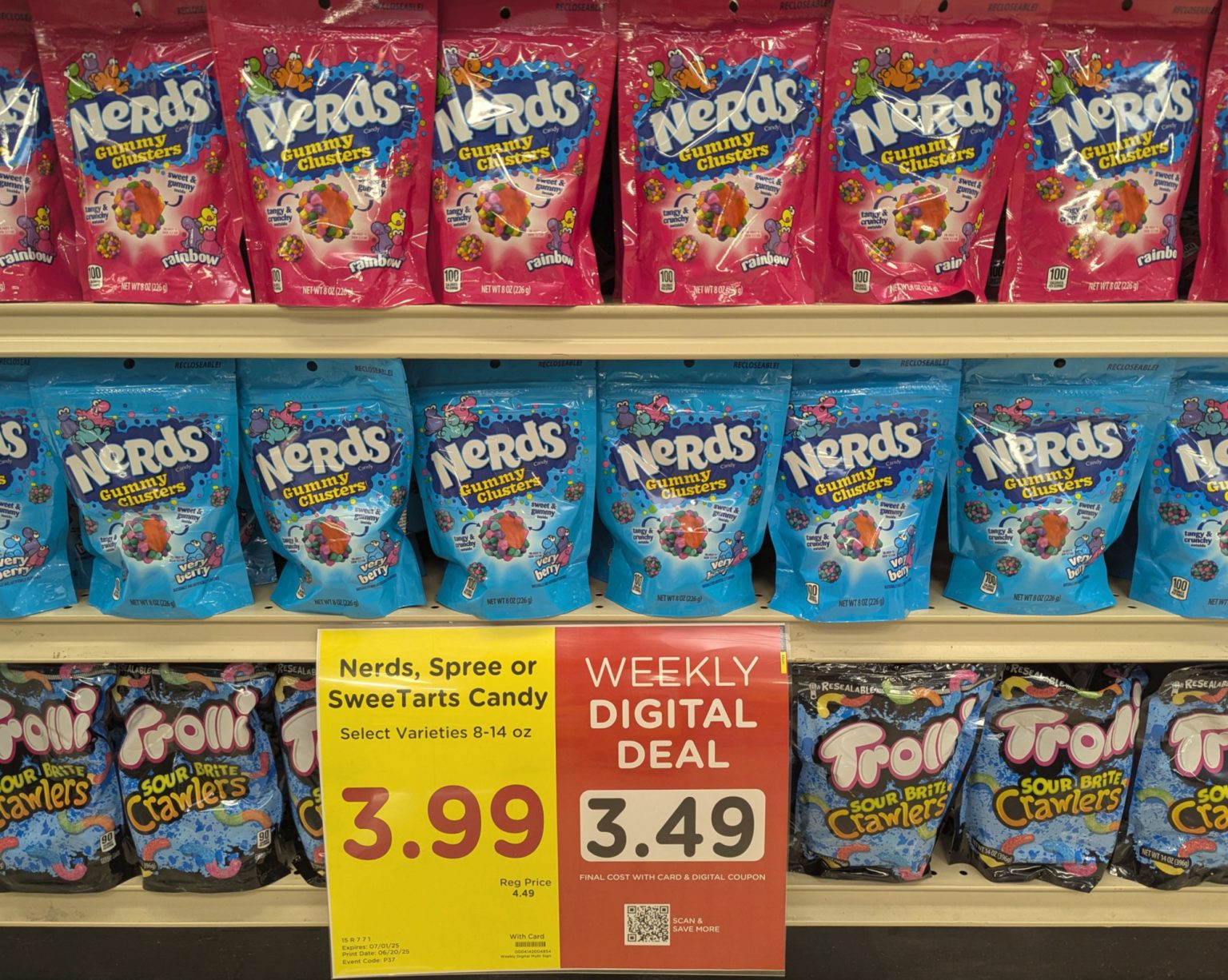 Nerds Gummy Cluster Bags As Low As $3.49 At Kroger (Regular Price $4.49 ...