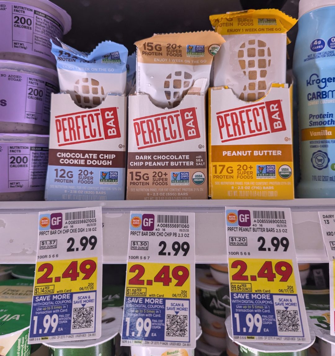 Perfect Bar As Low As 49¢ At Kroger - iHeartKroger