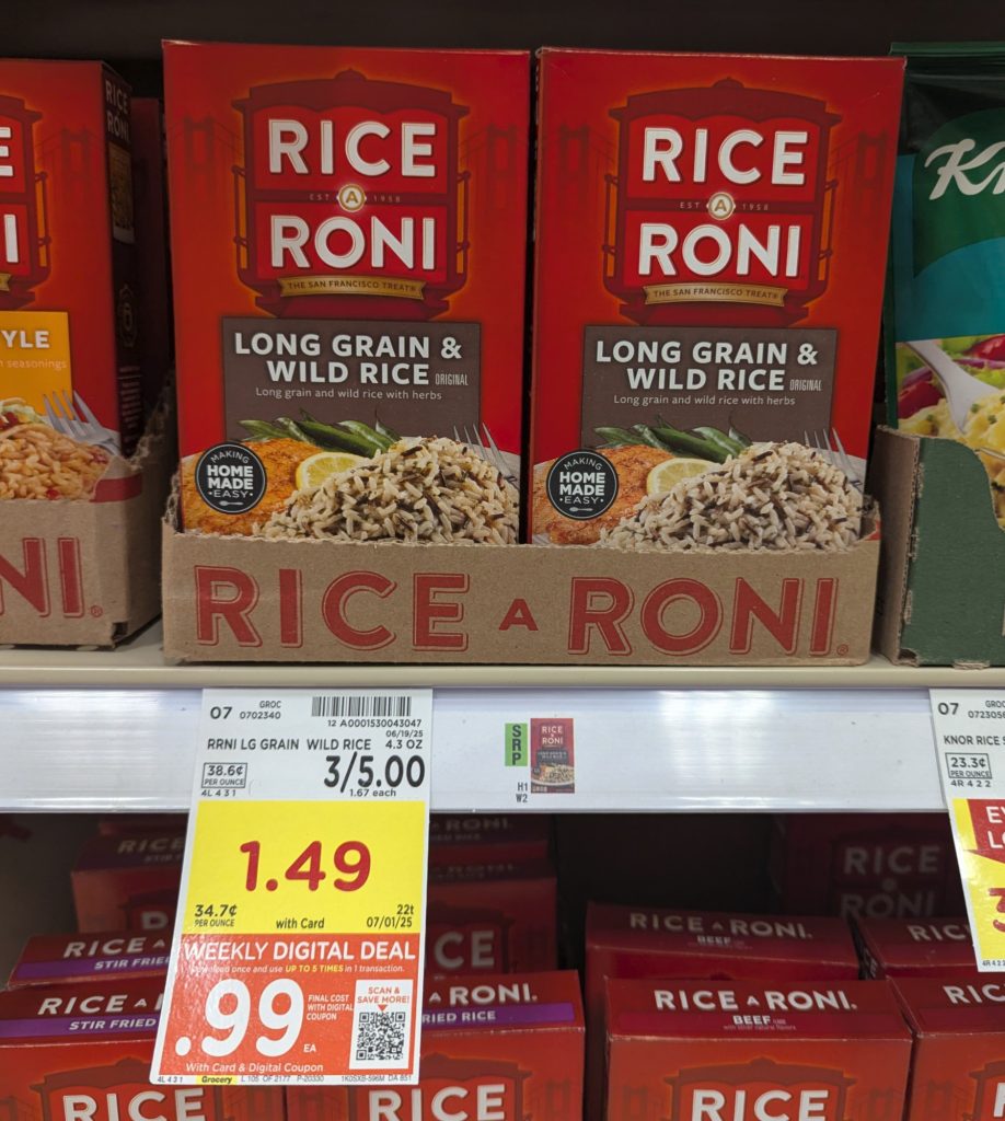 Grab Boxes Of Rice-A-Roni For Just 99¢ At Kroger - iHeartKroger