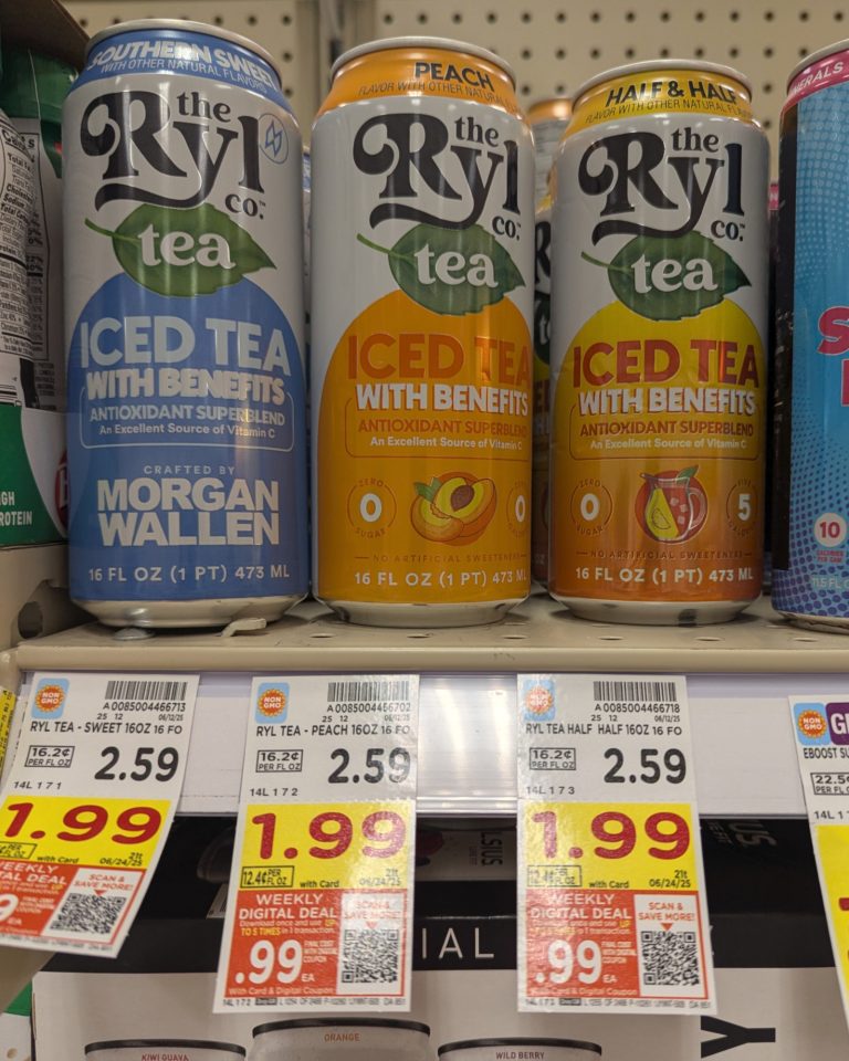 The Ryl Co. Tea Just 24¢ At Kroger - iHeartKroger