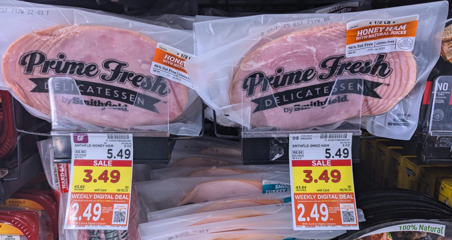 Get Prime Fresh Delicatessen Lunchmeats For Just $2.49 At Kroger ...