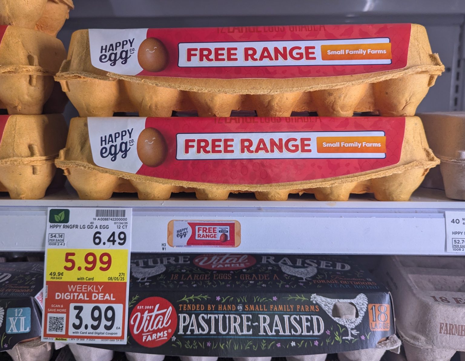 Get The 12-Count Cartons Of Happy Co Free Range Eggs Just $3.99 At ...