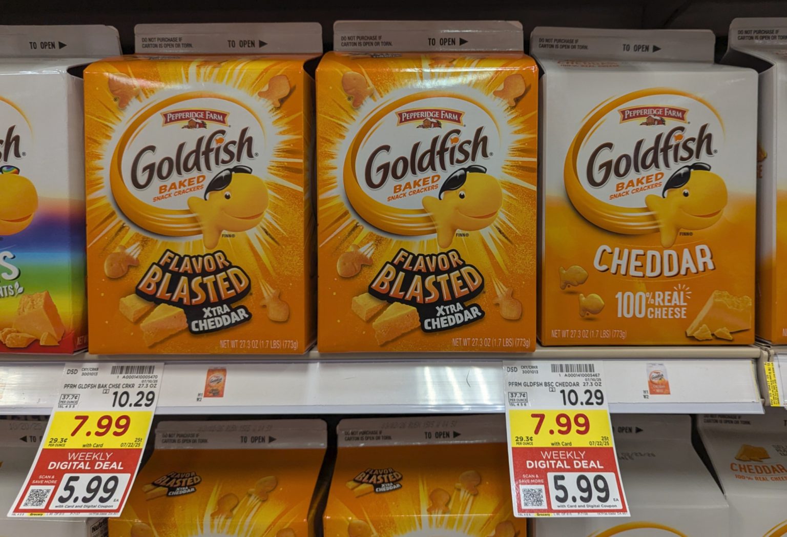 Big Boxes Of Pepperidge Farm Goldfish Just $5.99 At Kroger (Regular ...