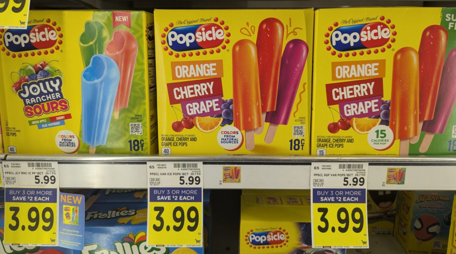 Popsicle Ice Pops As Low As $2.99 Per Box At Kroger - iHeartKroger