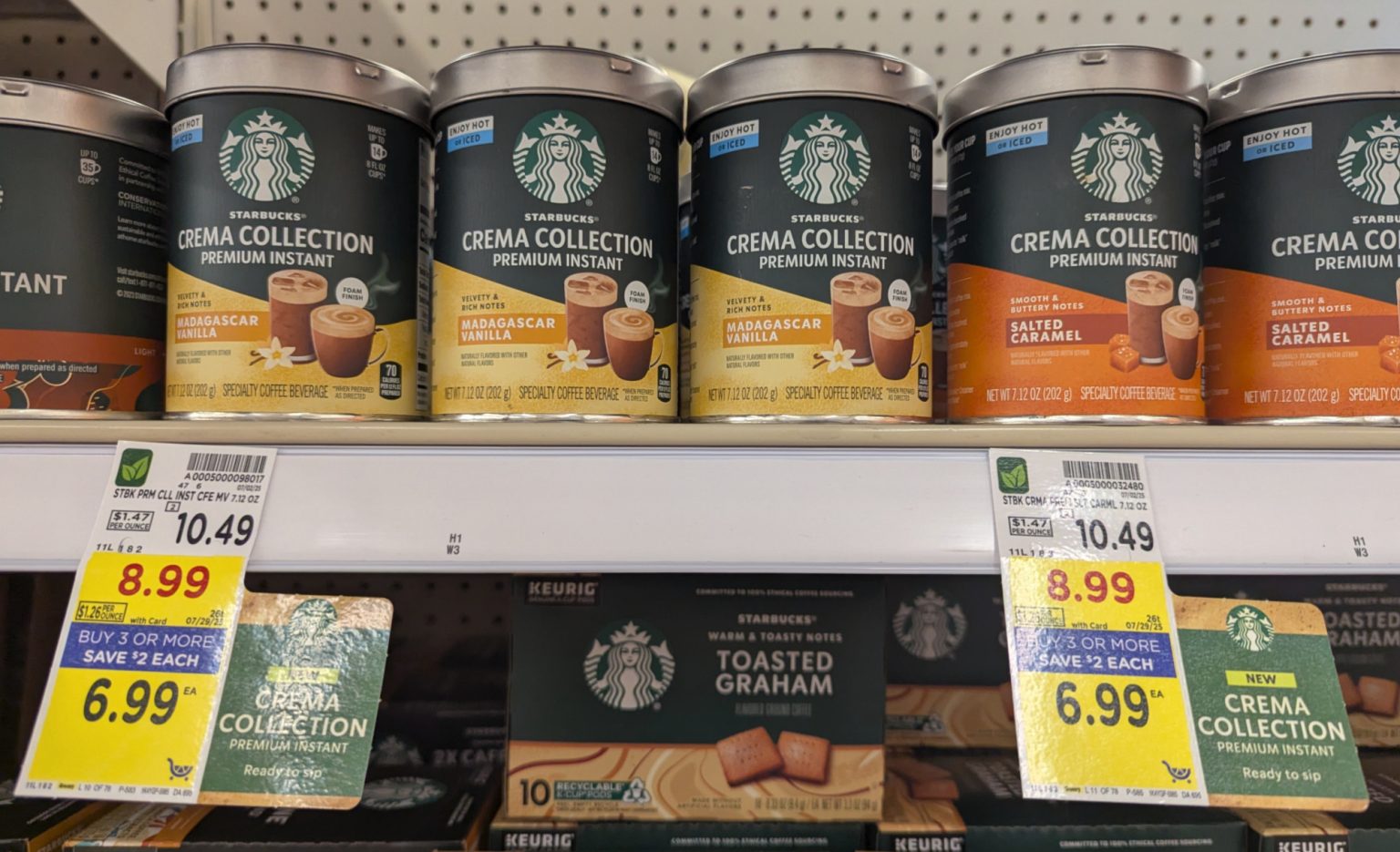 Get Starbucks Crema Collection Premium Instant Coffee As Low As $3.99 ...