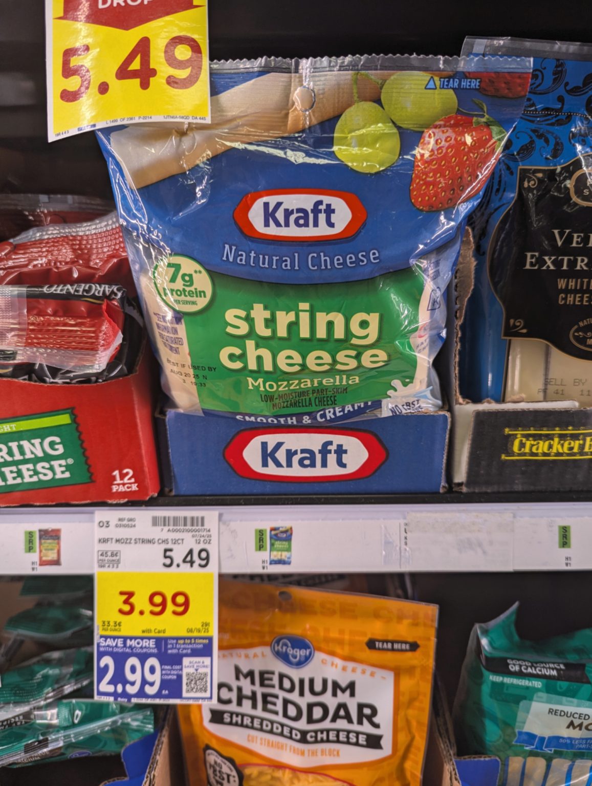 Kraft String Cheese Just $2.99 At Kroger (Regular Price $5.49 ...
